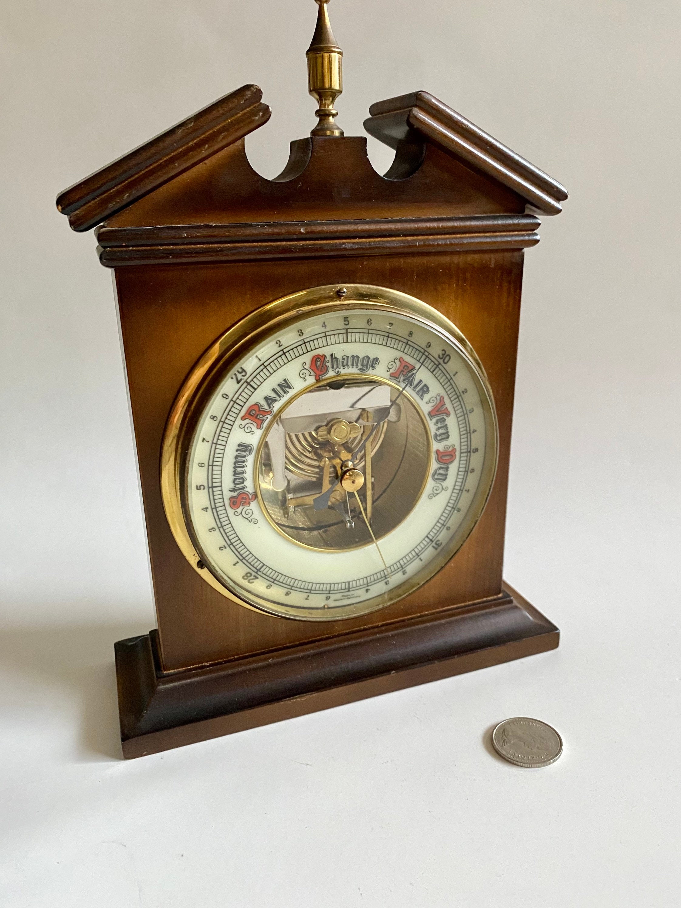 Marine Cased Barometer for Repair, Selsi Stand up Barometer, 1950s ...