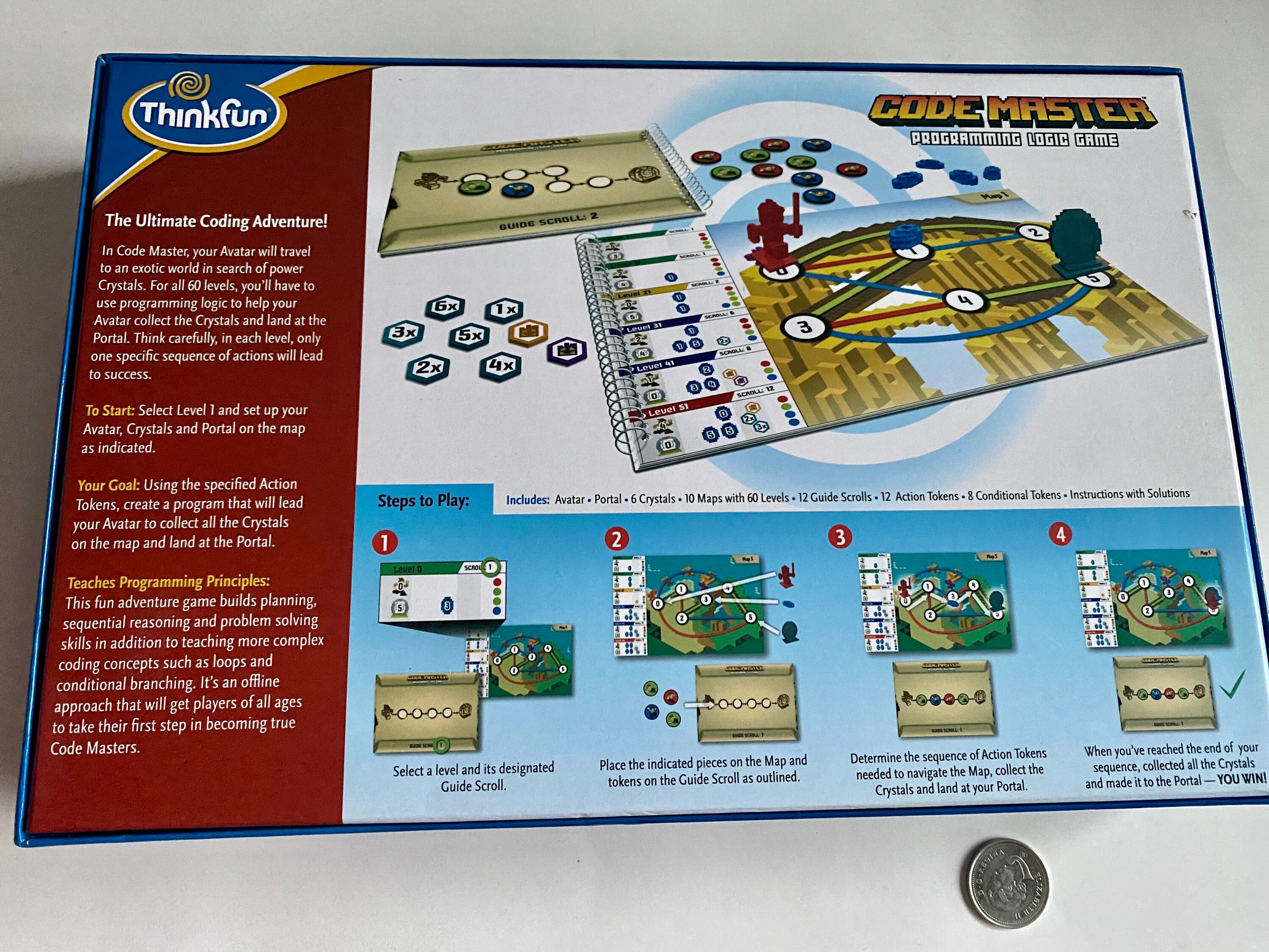 Code Master Programming Logic Game for Kids and Adults, Programming ...