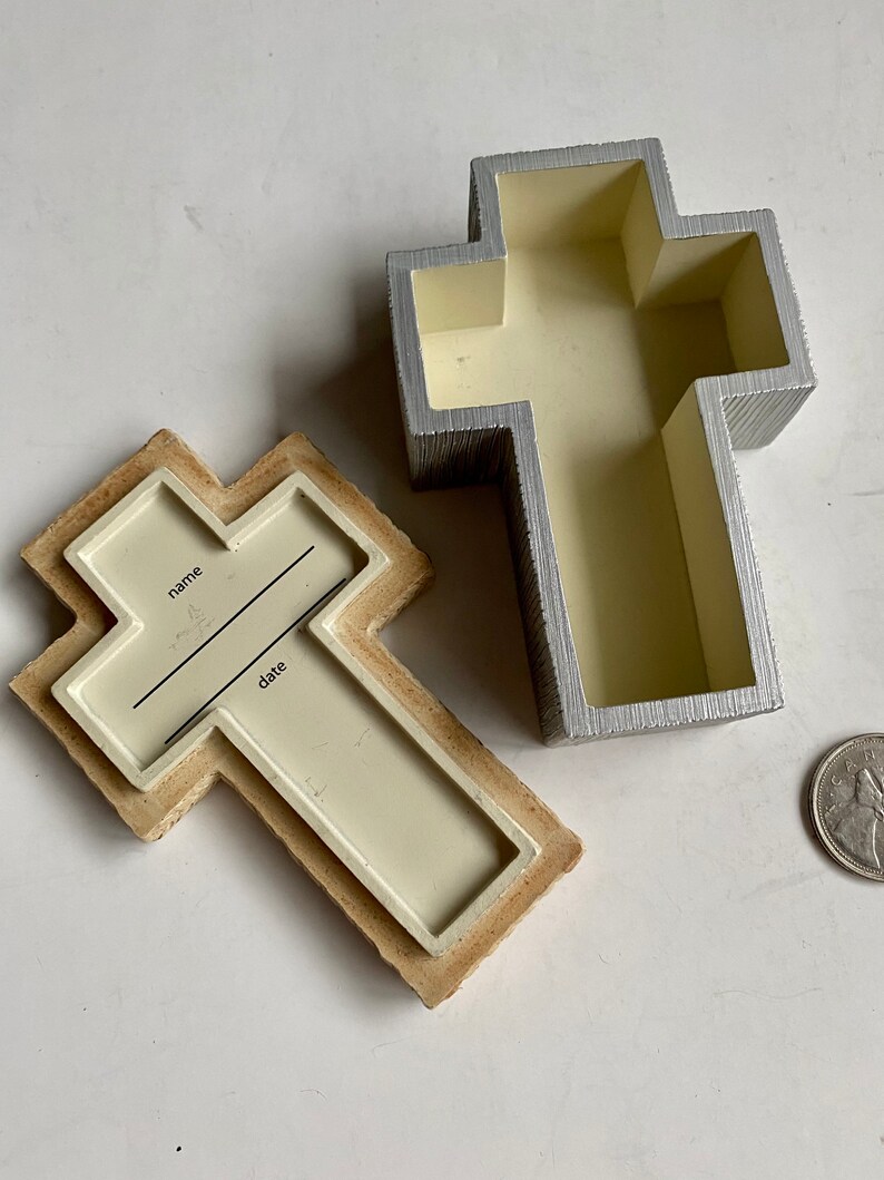 First Communion Box Cross Shaped First Communion Box - Etsy
