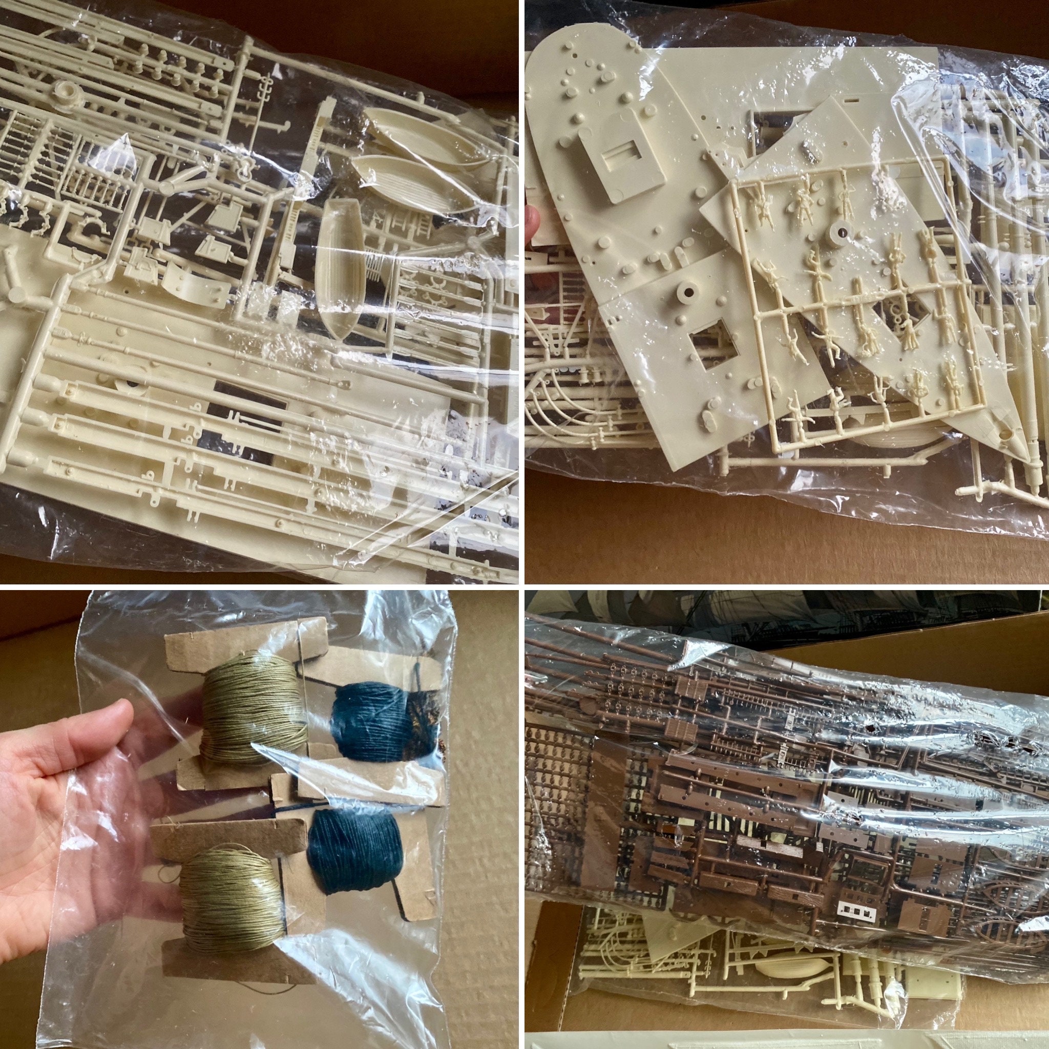 Vintage Cutty Sark Ship Model Kit, Clipper Ship Model Kit, Rare Sailing ...