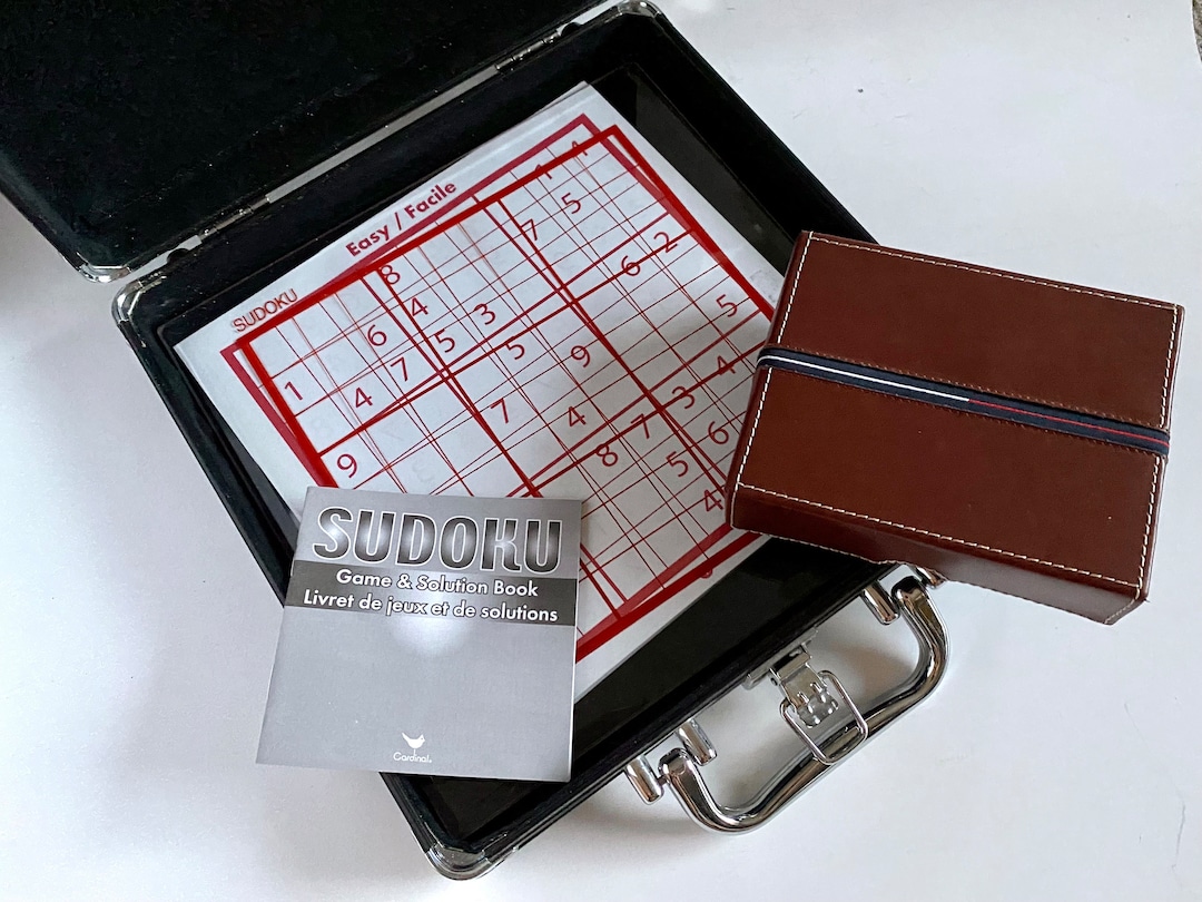 Collectible Sudoku Game, Sudoku Puzzle Game, Sudoku Kit in a Case, Intellectual Game, Word ...