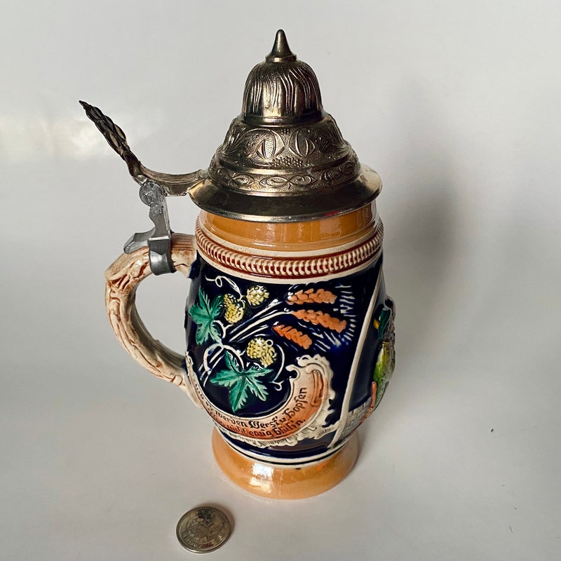 Ceramic Beer Stein - Etsy