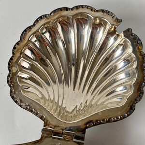 Vintage Seashell Shaped Tableware, Vintage Silver Plated Sea Shell ...