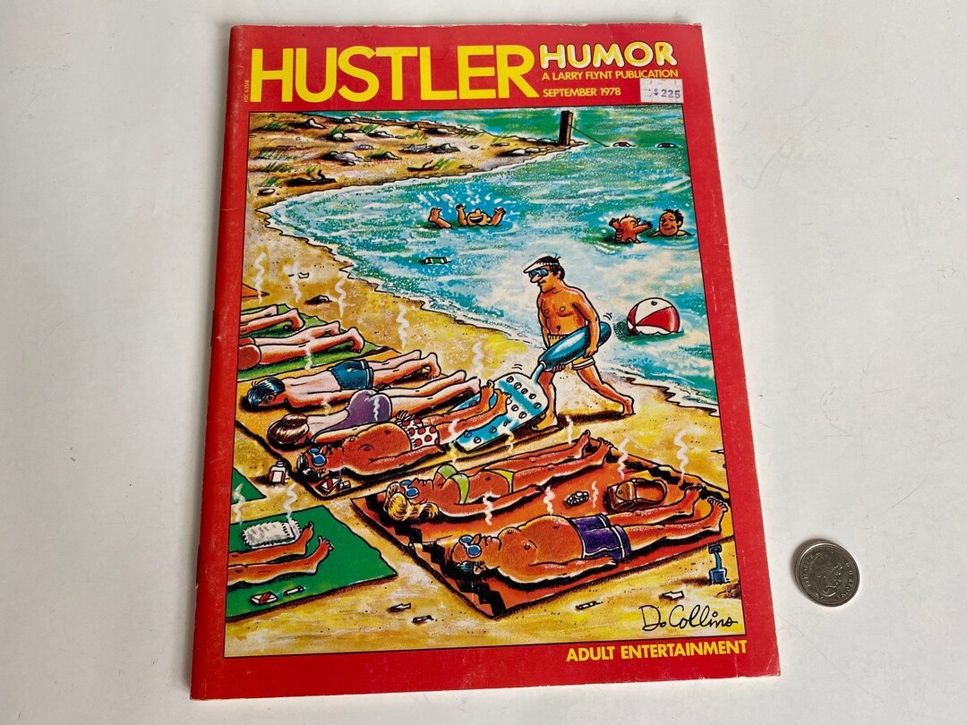 Vintage Hustler Humor Magazines September 1978 Hustler Humor Adult