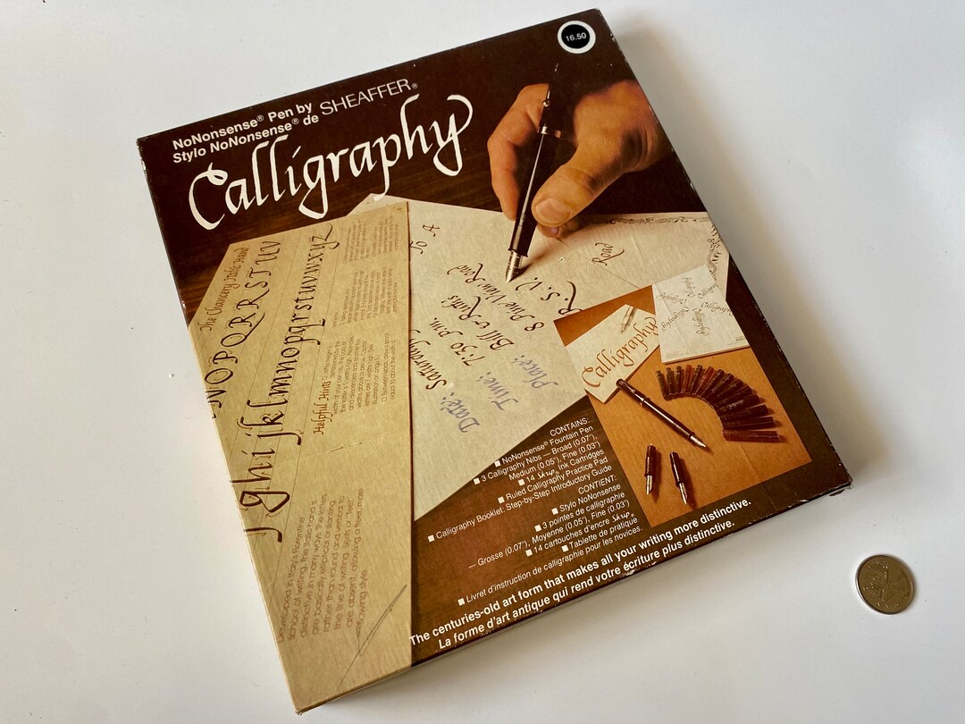 Vintage Calligraphy Kit, Nononsense Pen by SHEAFFER Calligraphy Kit ...