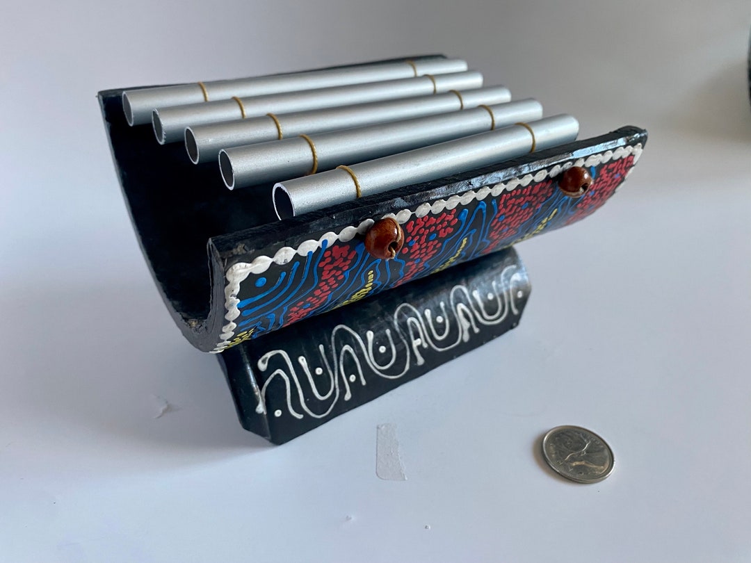 Vintage Bamboo Xylophone, Balinese Musical Instrument, Bali Percussion ...