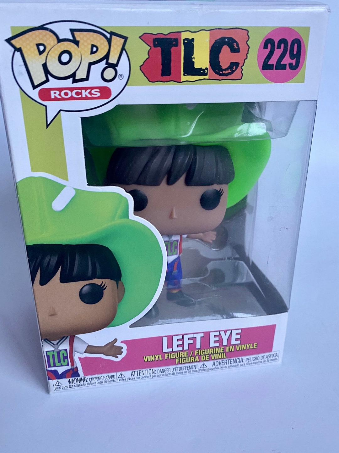 Brand New Left Eye Lisa Action Figure, Pop Rocks Vinyl Figure, TLC Left ...