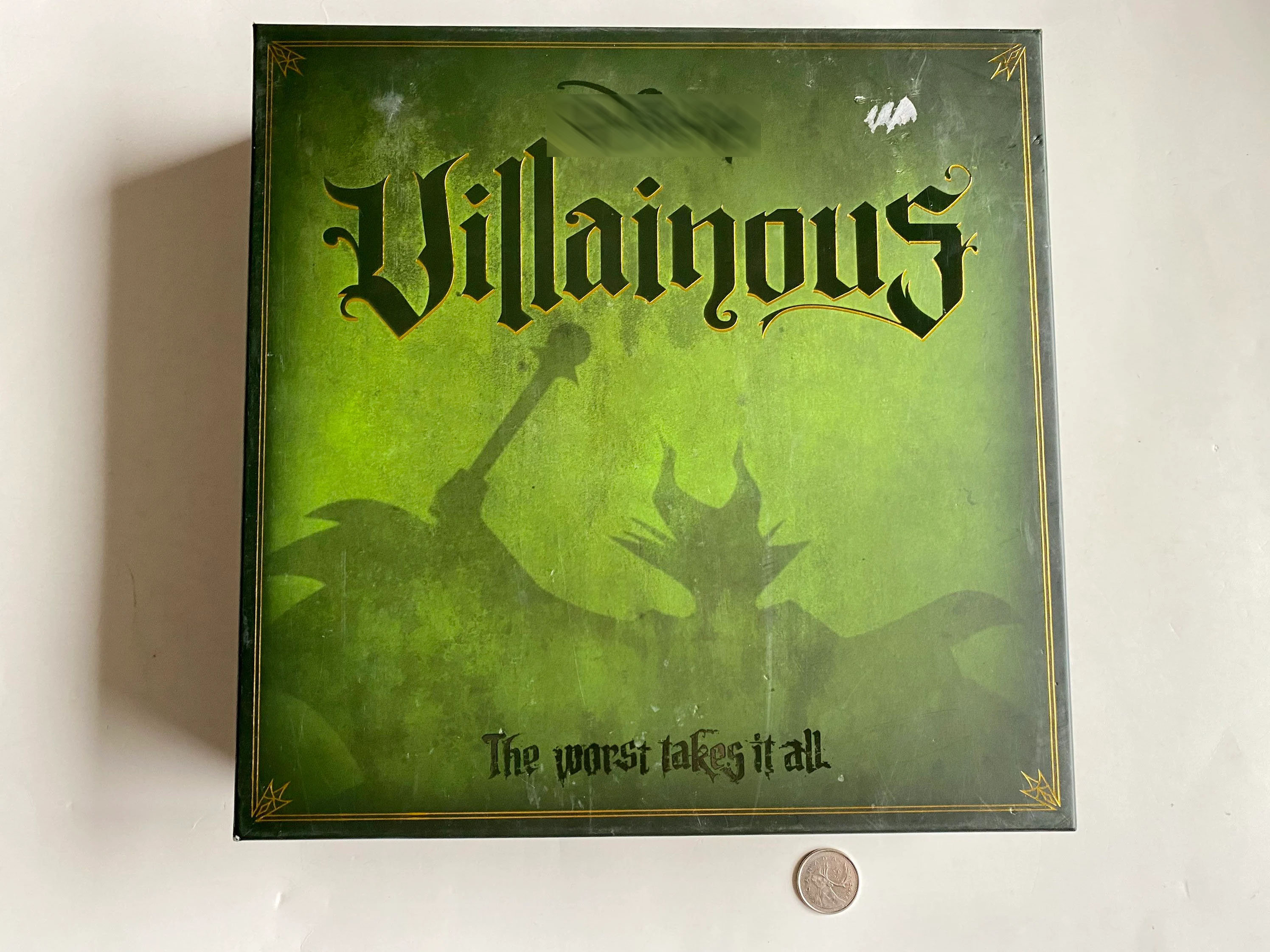 Famous Cartoon Villains Board Game, Villainous Board Game the Worst ...