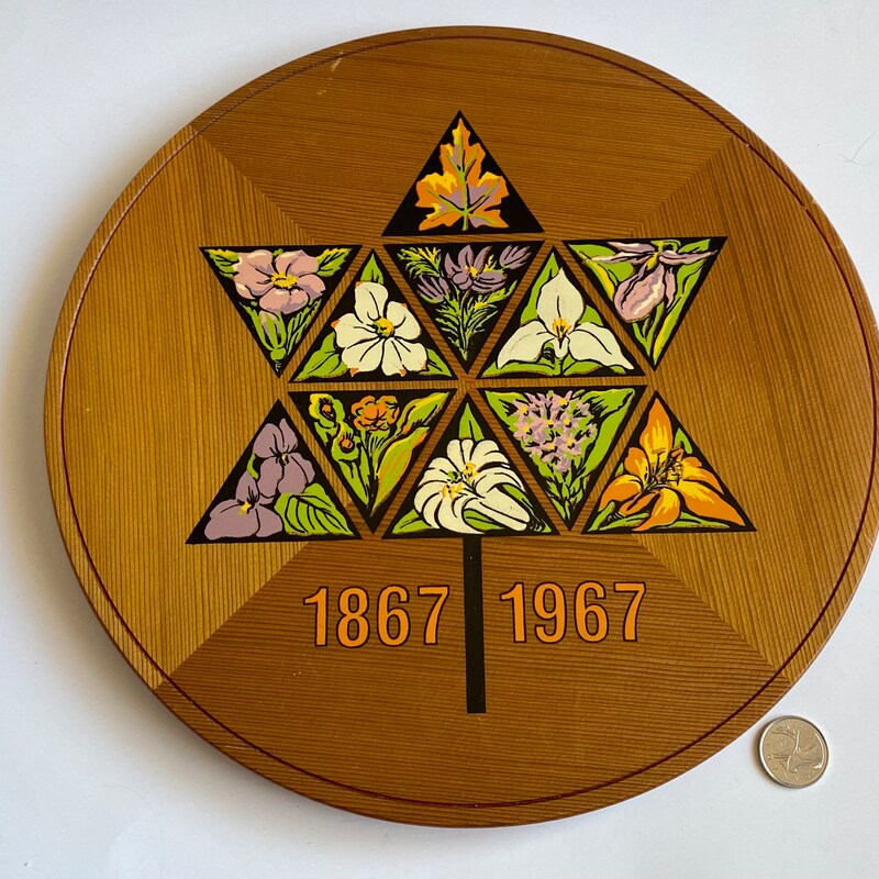 Maple Leaf Plaque - Etsy