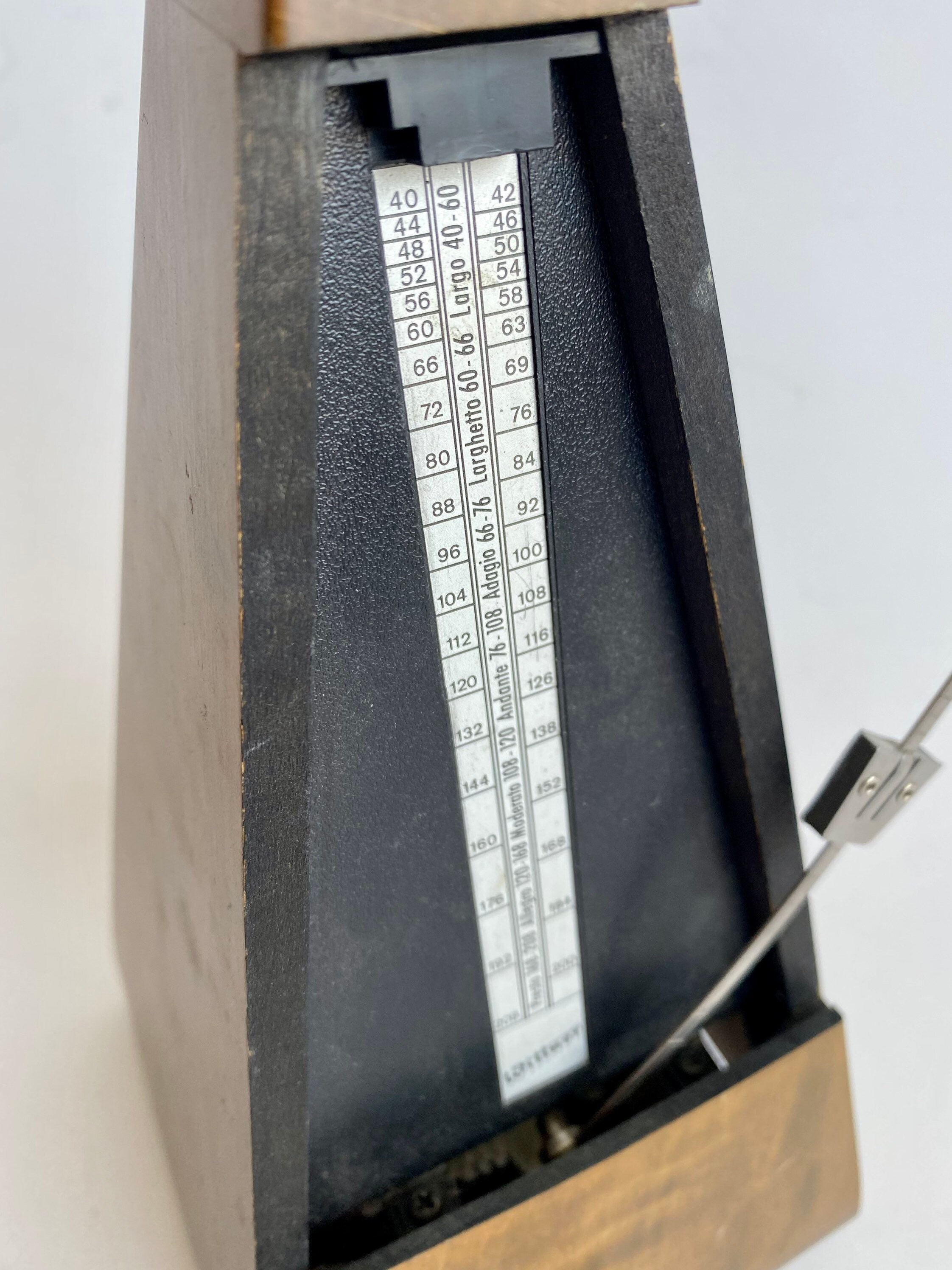 Wittner Metronome w/ Bell German Metronome Wittner Bell Wood - Etsy 日本