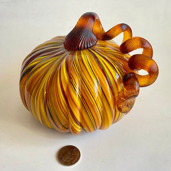 Glass Pumpkin - Etsy