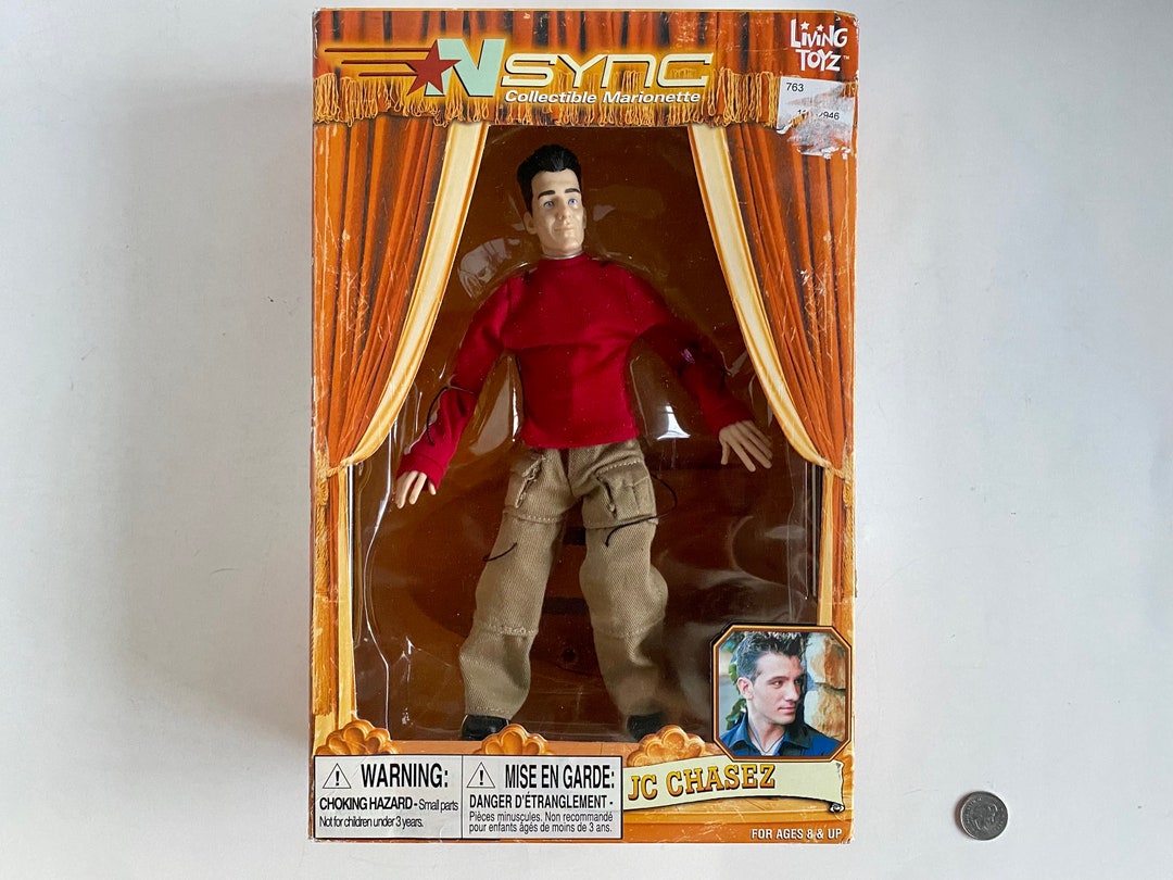 Brand New NSYNC Marionette, NSYNC JC Chasez Collectible Doll, 2000s ...