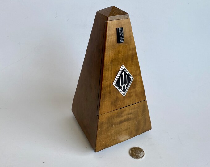 Wittner Metronome w/ Bell, German Metronome, Wittner Bell Wood Key ...