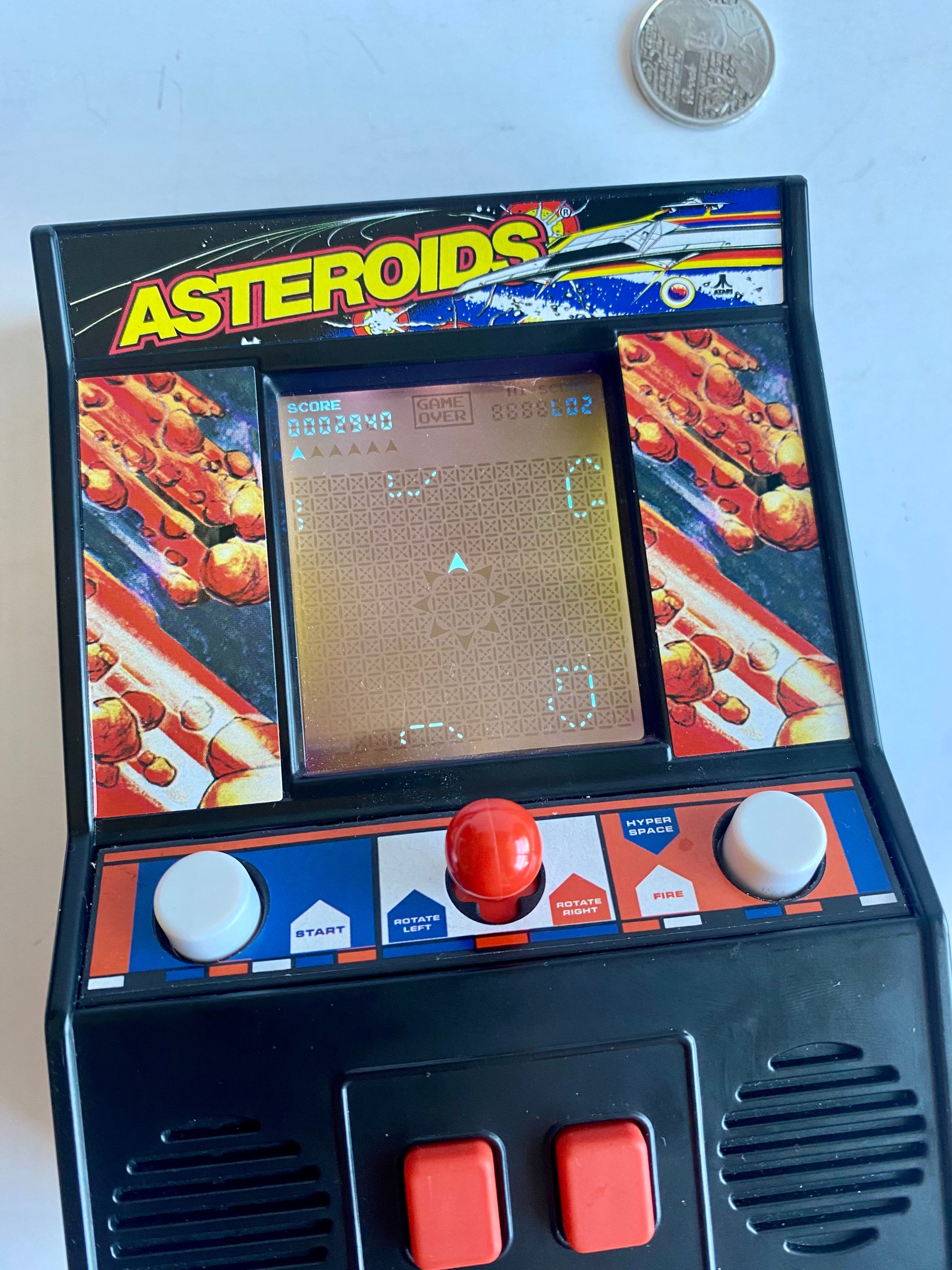 Asteroids Arcade Cabinet