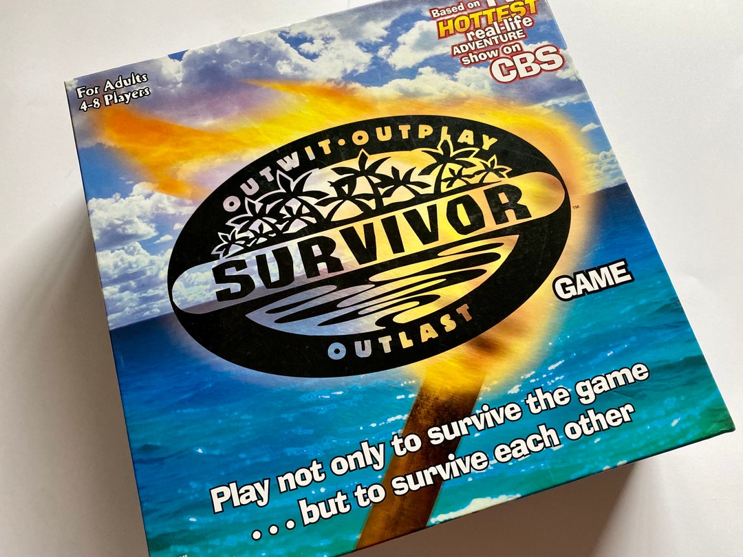 Vintage Survivor Board Game missing Marker 2000 Survivor - Etsy