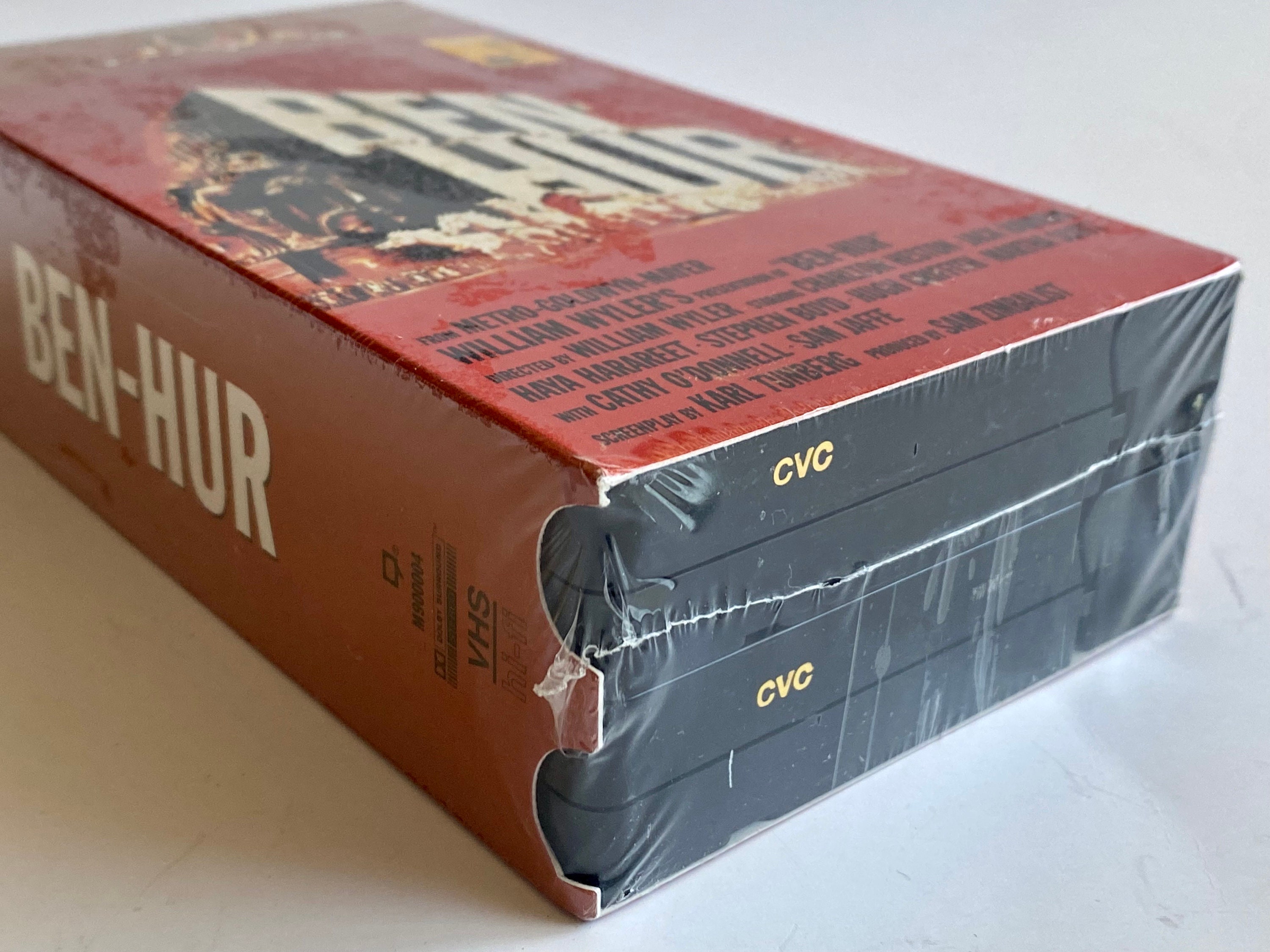 Vintage Collectible Movie VHS Tape, Ben-hur Movie VHS, Golden Hollywood ...
