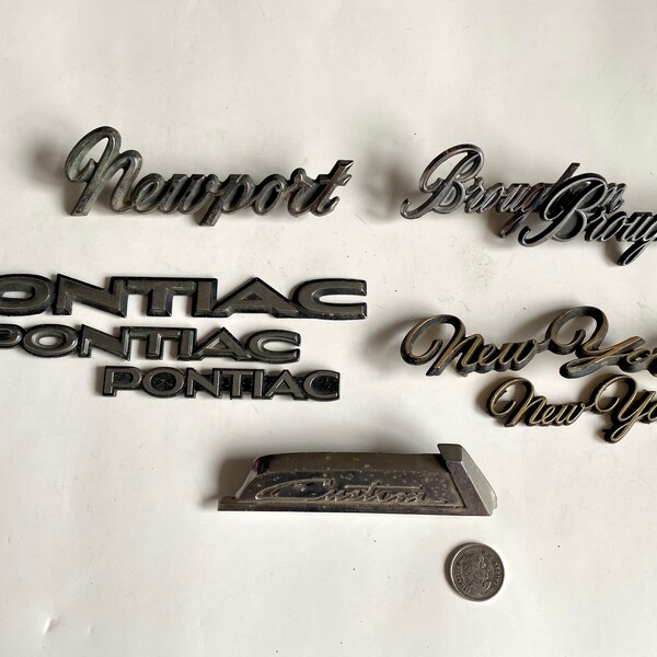 Vintage Car Emblem - Etsy