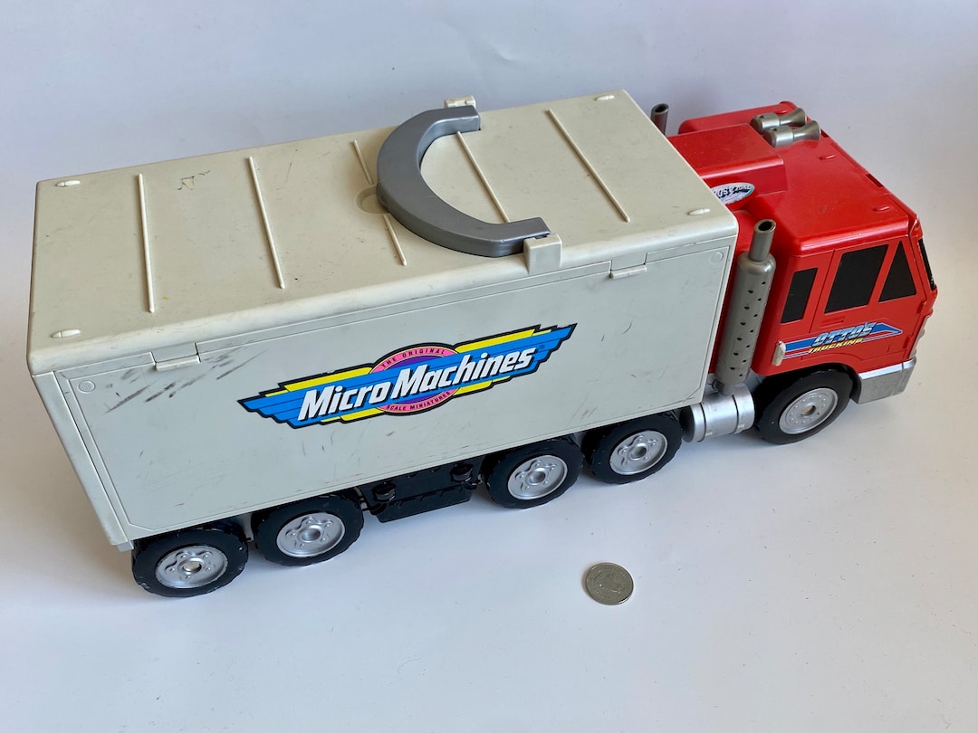 Vintage Galoob Micro Machines Big Playset 1998 Otto's Lorry Truck ...