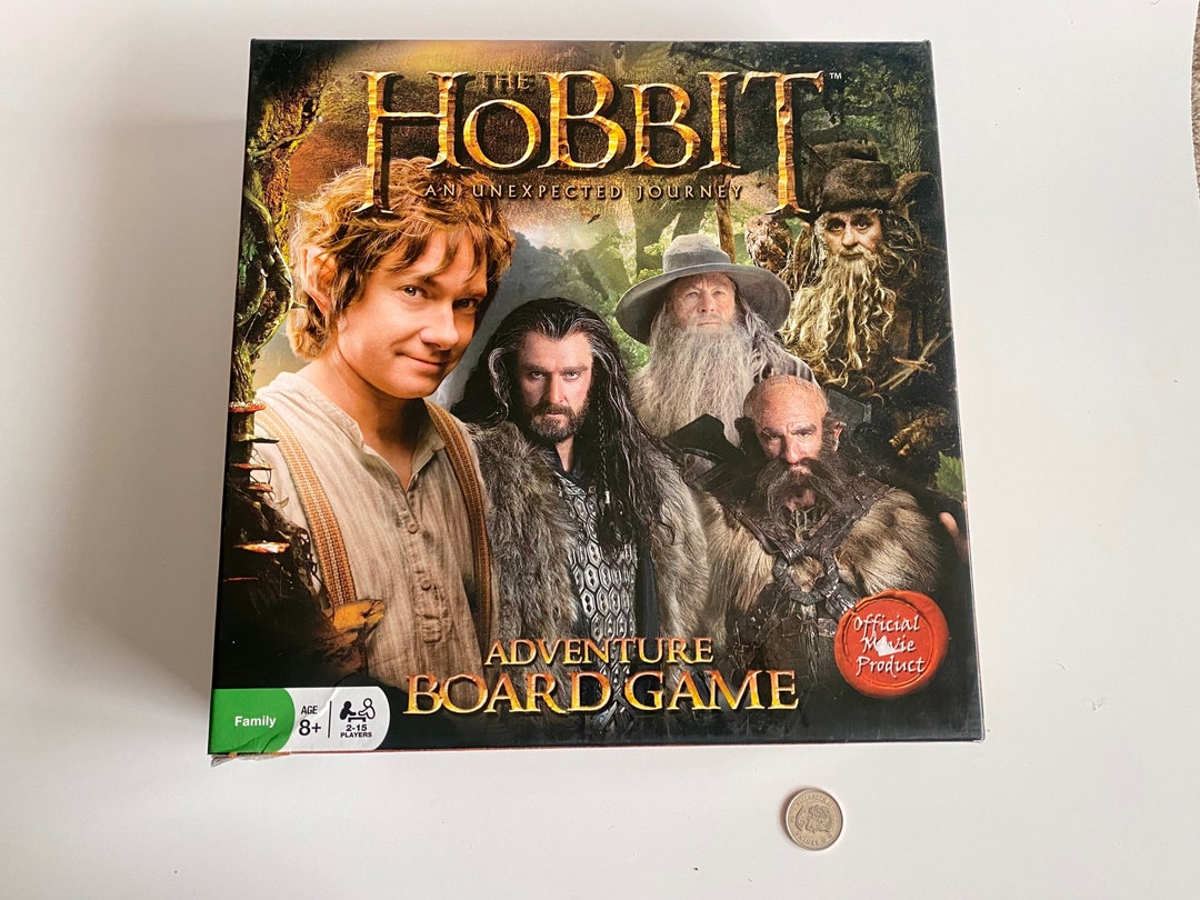 The Hobbit Adventure Board Game, Fantasy Adventure Movie Board Game ...