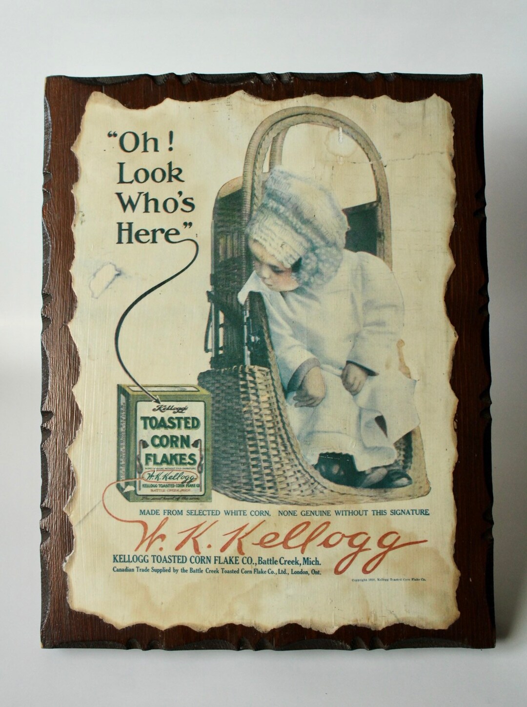 Vintage Advertisement, Vintage Poster, Kellogg Advertisement Poster ...