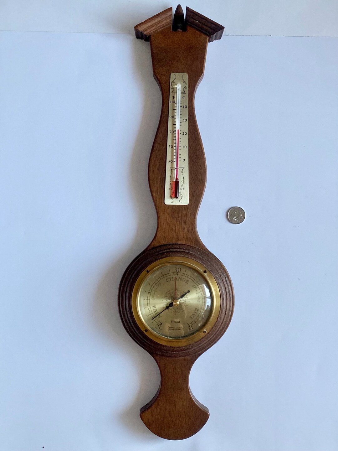 Vintage Weather Station (CRACKED!!!), Taylor Weather Station, Nautical ...