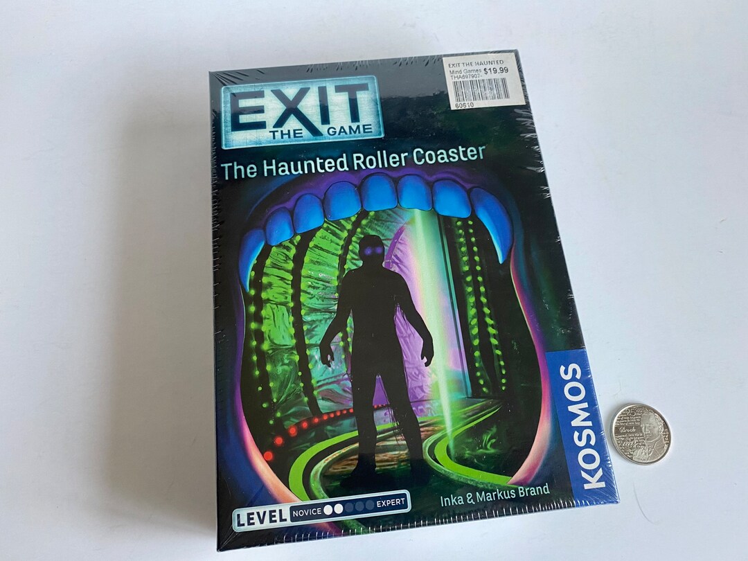 Exit the Game the Haunted Roller Coaster Game, Escape Room Game, Riddle ...