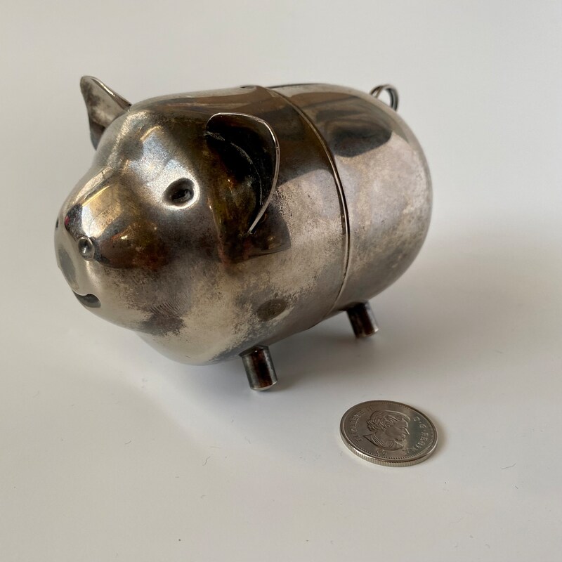 Vintage Piggy Bank - Etsy
