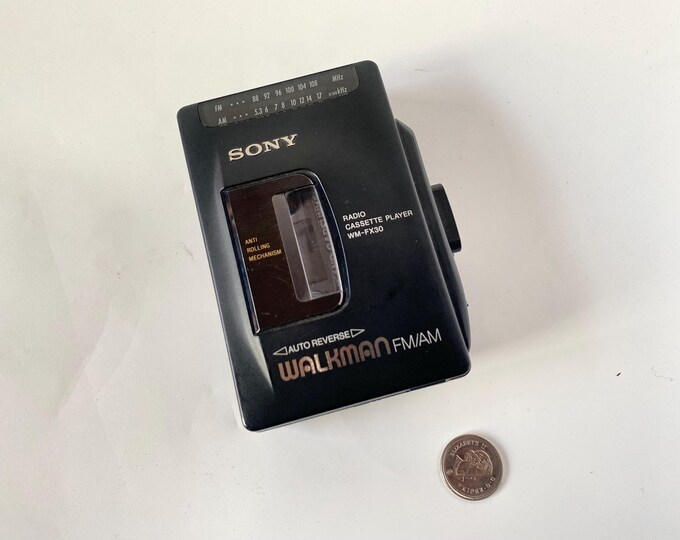 Vintage Sony Radio Cassette Player, Vintage Walkman Cassette Player ...