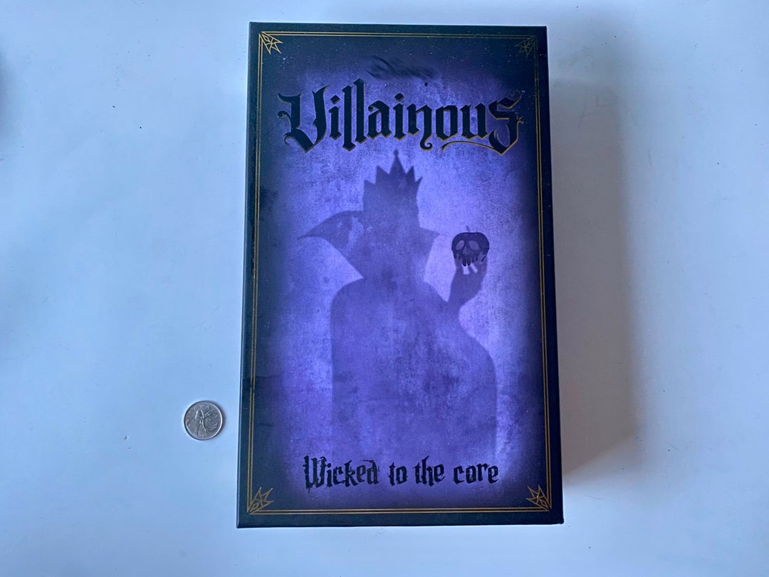 Villain Board Game, Villainous Board Game, Cartoon Villains Board Game ...