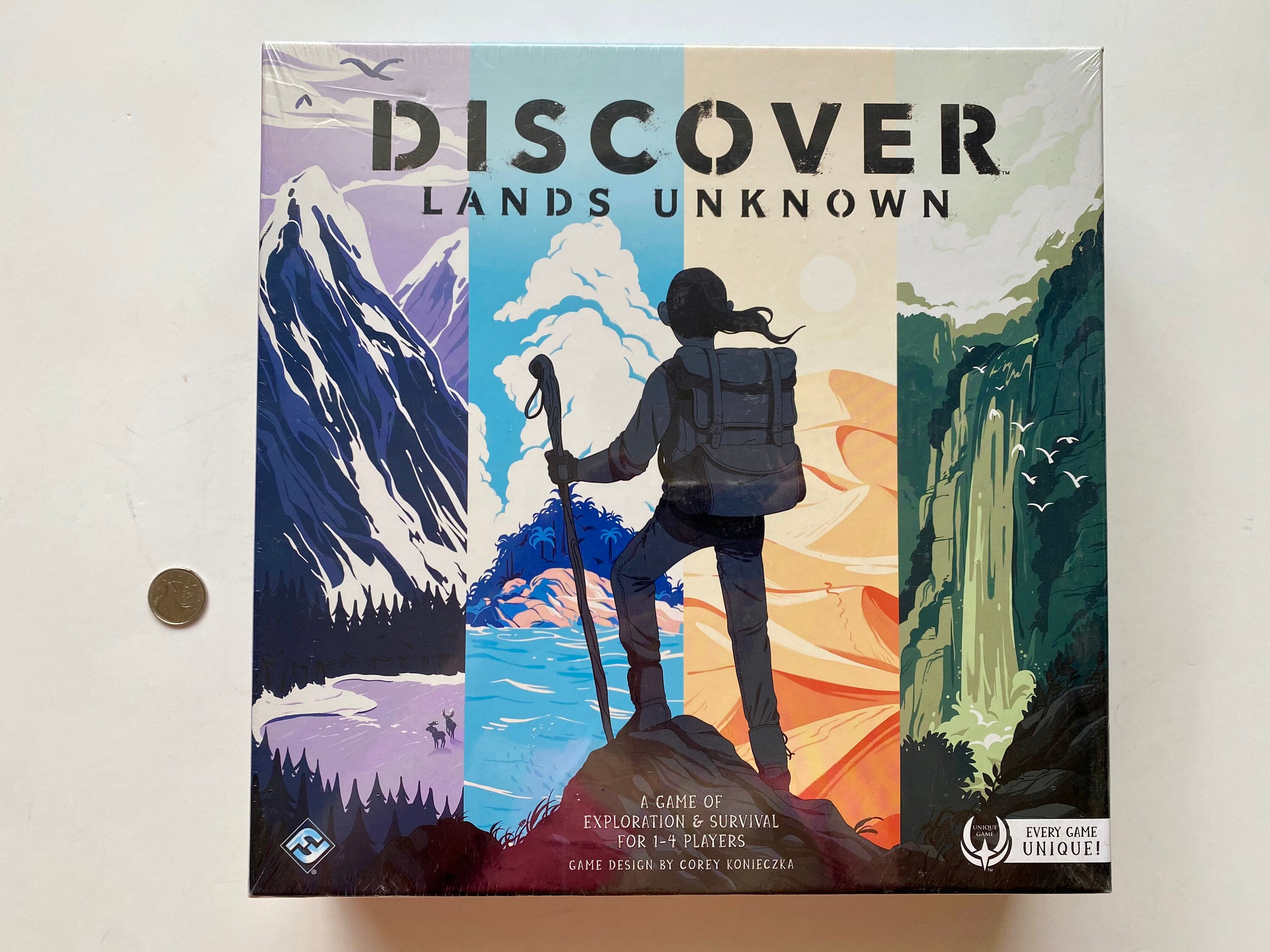 Discover Lands Unknown Board Game Survival Board Game - Etsy