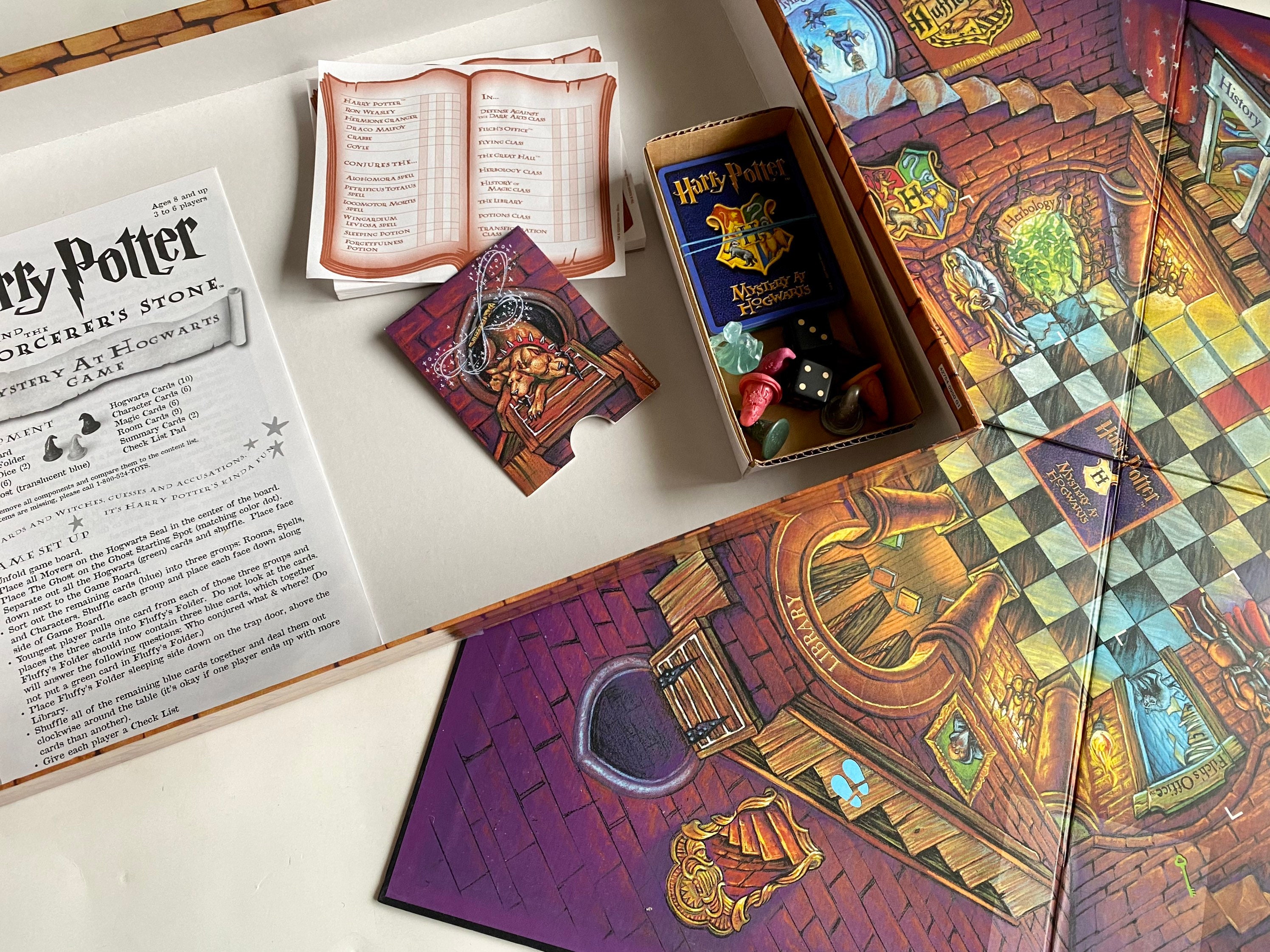 Harry Potter Board Game, Harry Potter and Sorcerrers Stone Mystery at ...