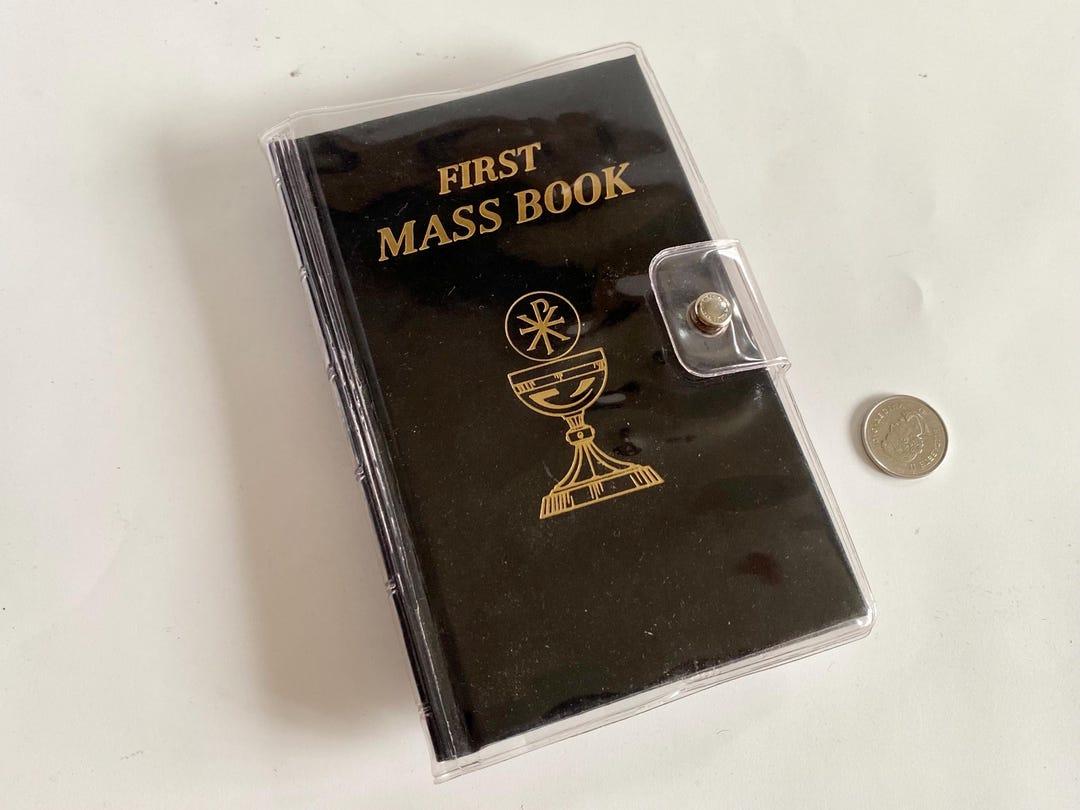 Vintage First Mass Book: an Easy Way of Participating at Mass for Boys ...
