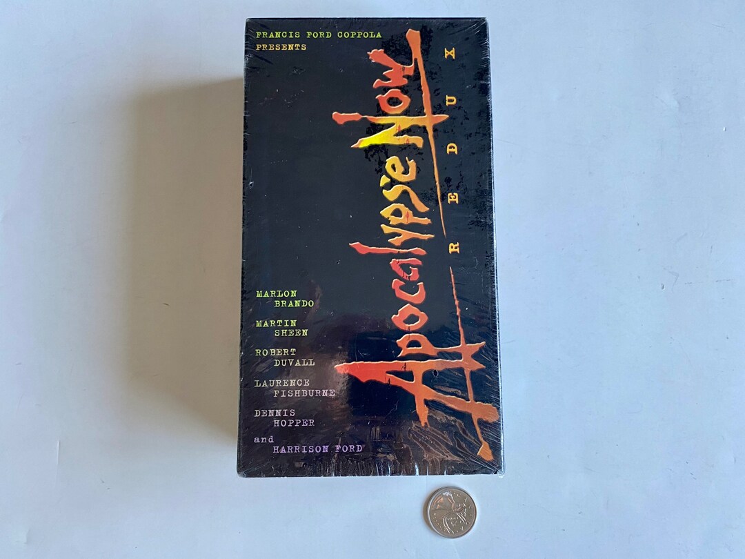 Apocalypse Now VHS Cassette, Vietnam War Movie, Iconic Movie by Francis ...