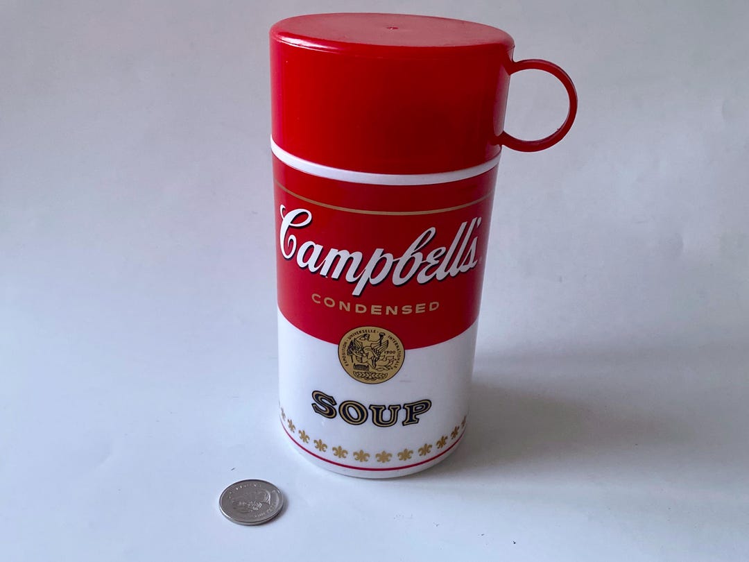 Vintage Campbells Soup Bottle, Vintage Soup in a Cup, Campbells Soup ...