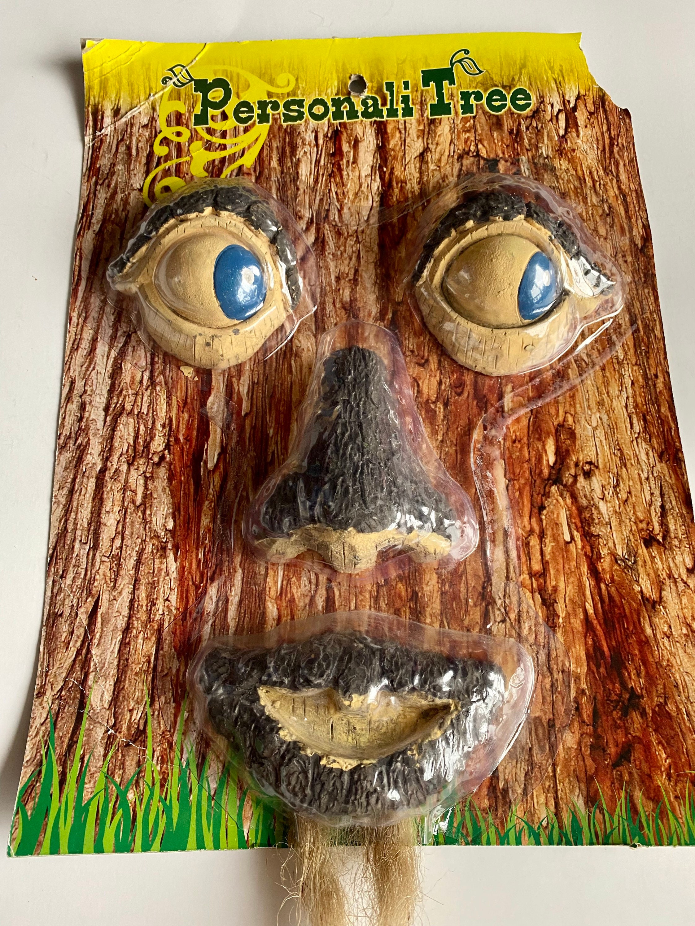 Vintage Personali Tree Face, Mr Tree Face, Old Man Tree Face, Forrest ...