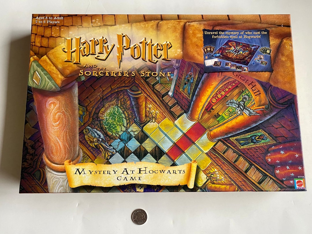 Harry Potter Board Game, Harry Potter and Sorcerrers Stone Mystery at ...