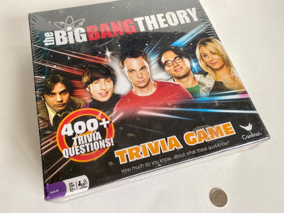 Brand New the Big Bang Theory Trivia Game, TV Show Trivia Card Game ...