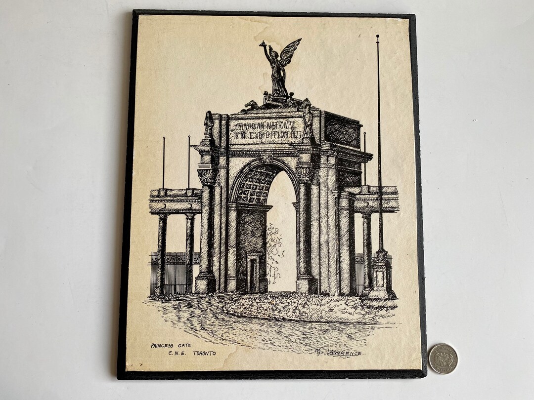 Vintage Canadian National Exhibition Gate Print, Vintage Princess Gate ...