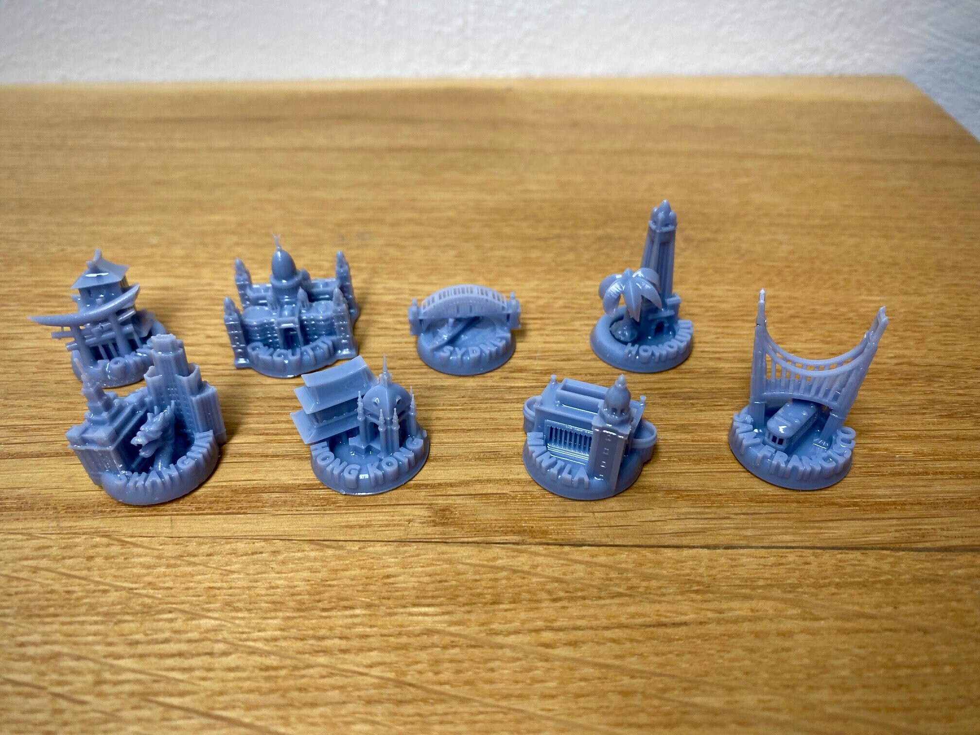 City Miniature Set Compatible With Axis & Allies Pacific 1940 8 ...