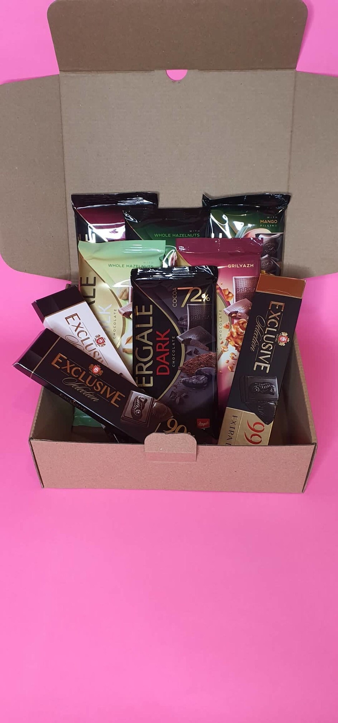 LITHUANIAN Chocolate Bar Set / GIFT Box / Exclusive Chocolate Gift Box ...