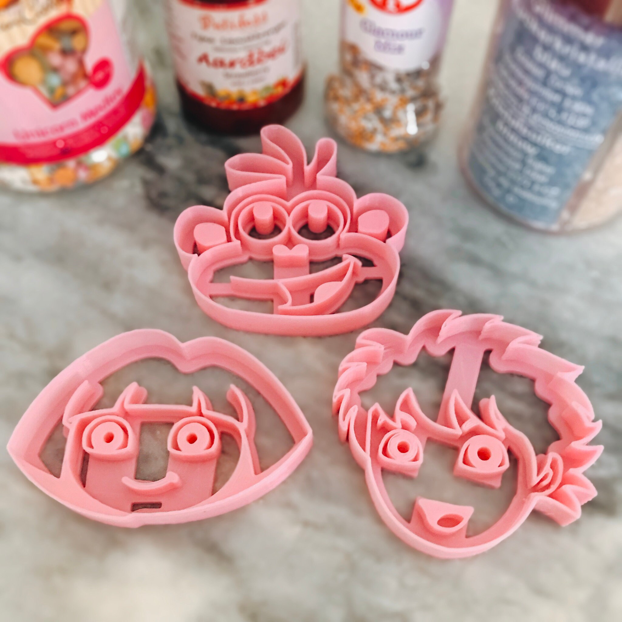 Set of 3 Dora Cookie / Fondant Cutters - Etsy