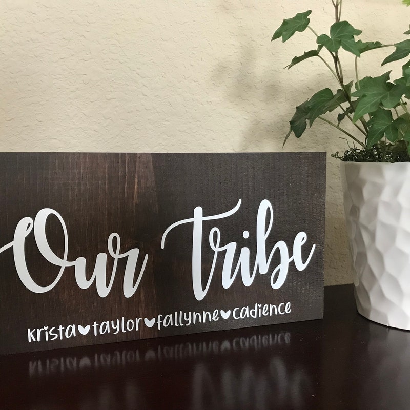 Tribe Sign - Etsy