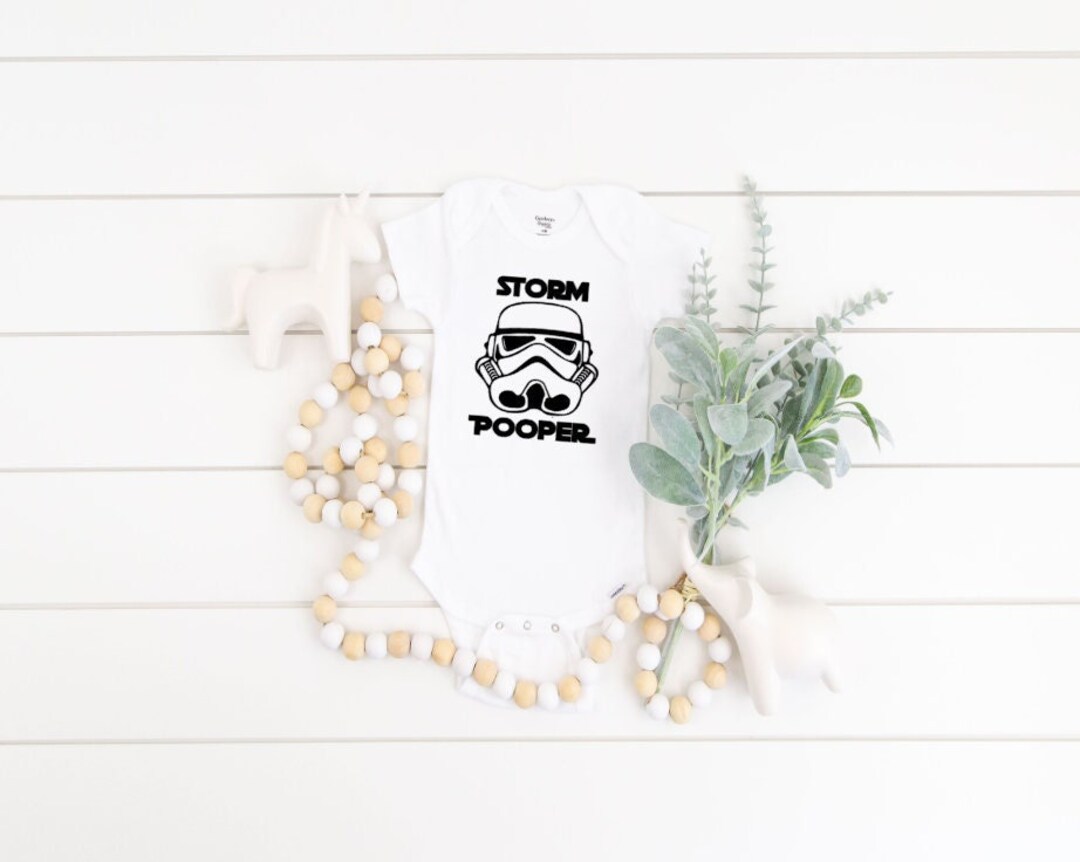 Storm Pooper Baby Onesie * Funny Baby Bodysuit * Funny Movie Parody ...