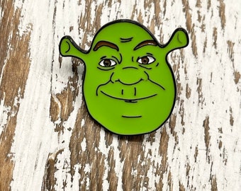 Shrek Pin - Etsy