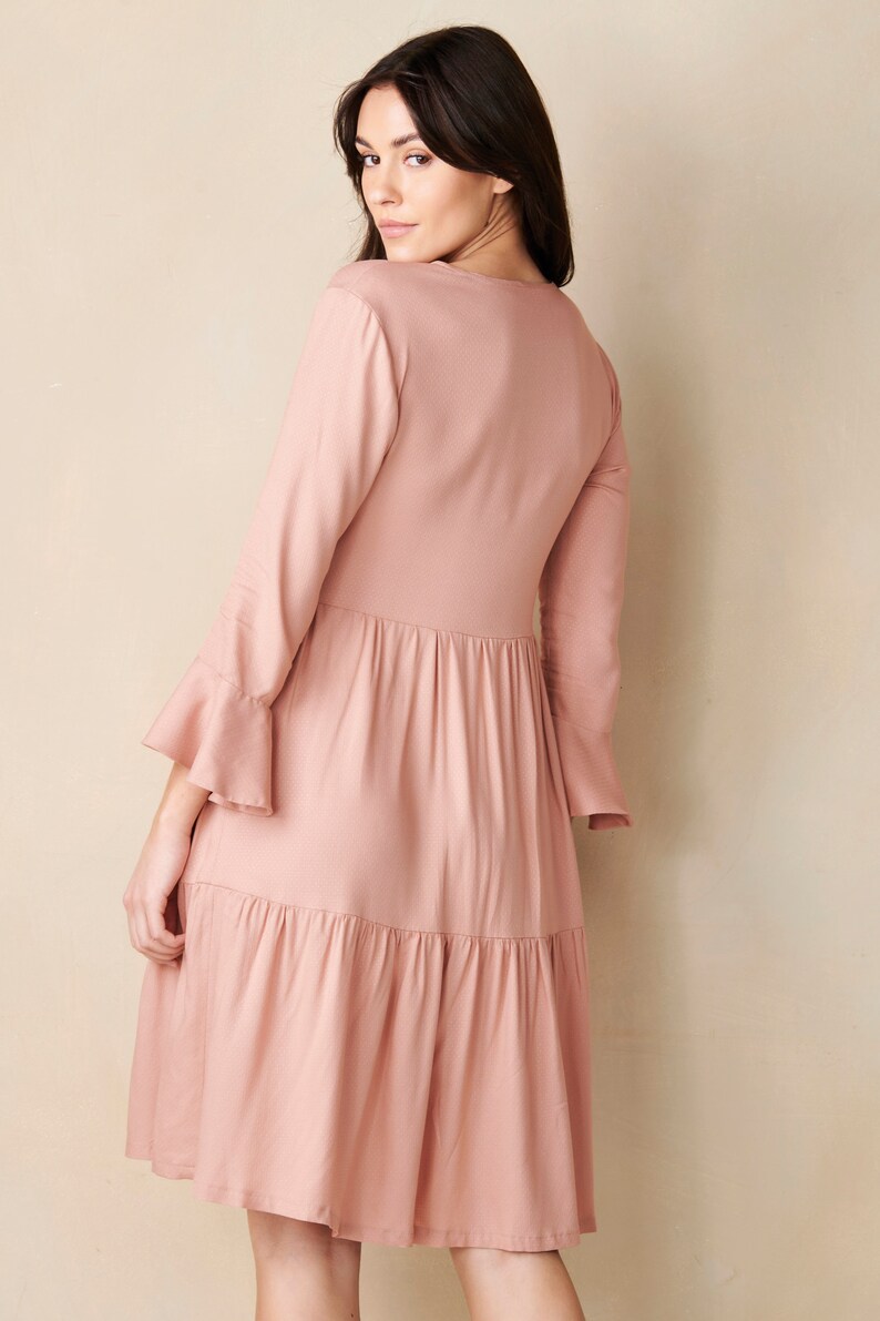 PDF Tier Dress Pattern Spring Dress Midi Dress Simply - Etsy