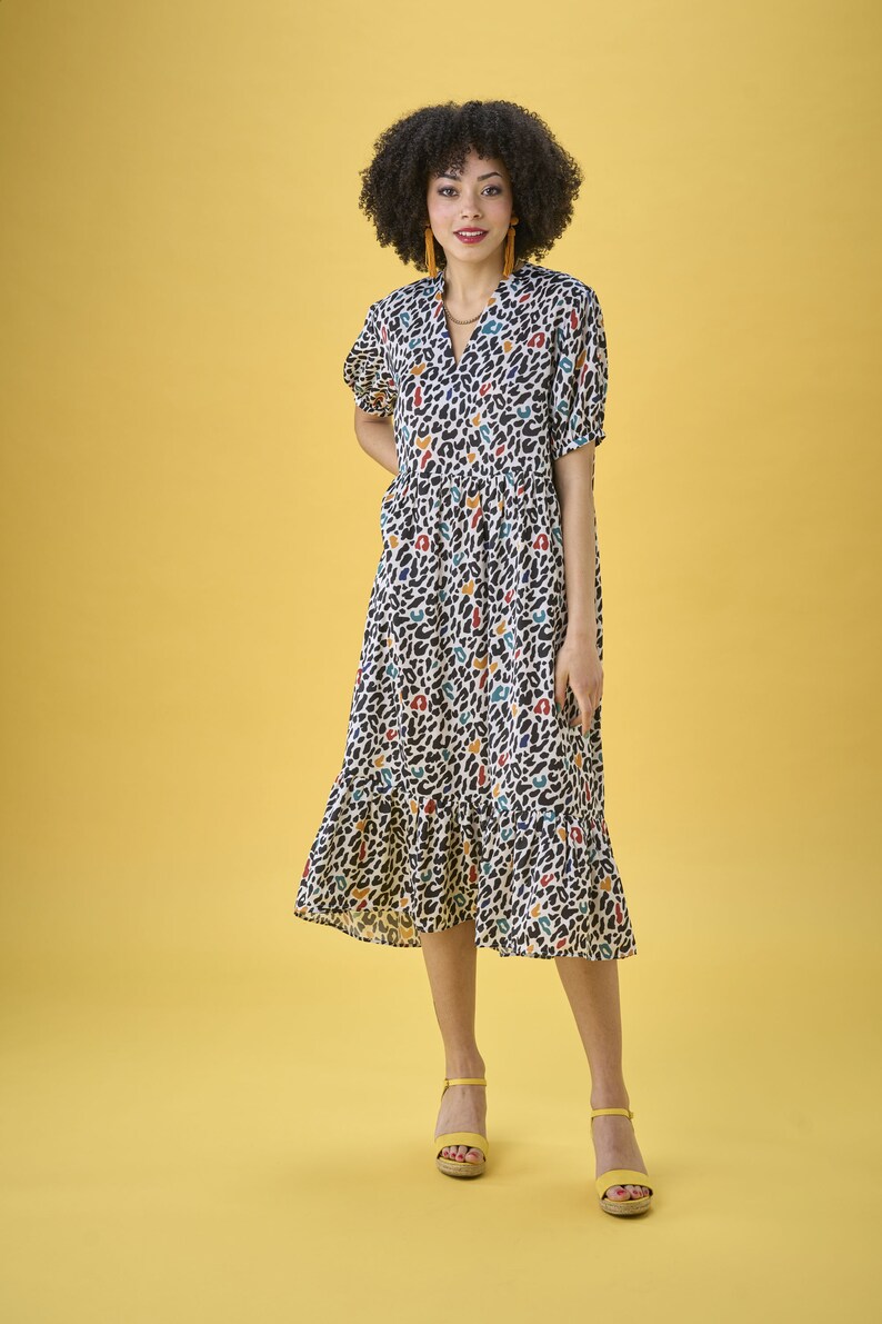 PDF Pattern, Amena Dress, Sewing Pattern, Summer Dress, Digital Sewing ...