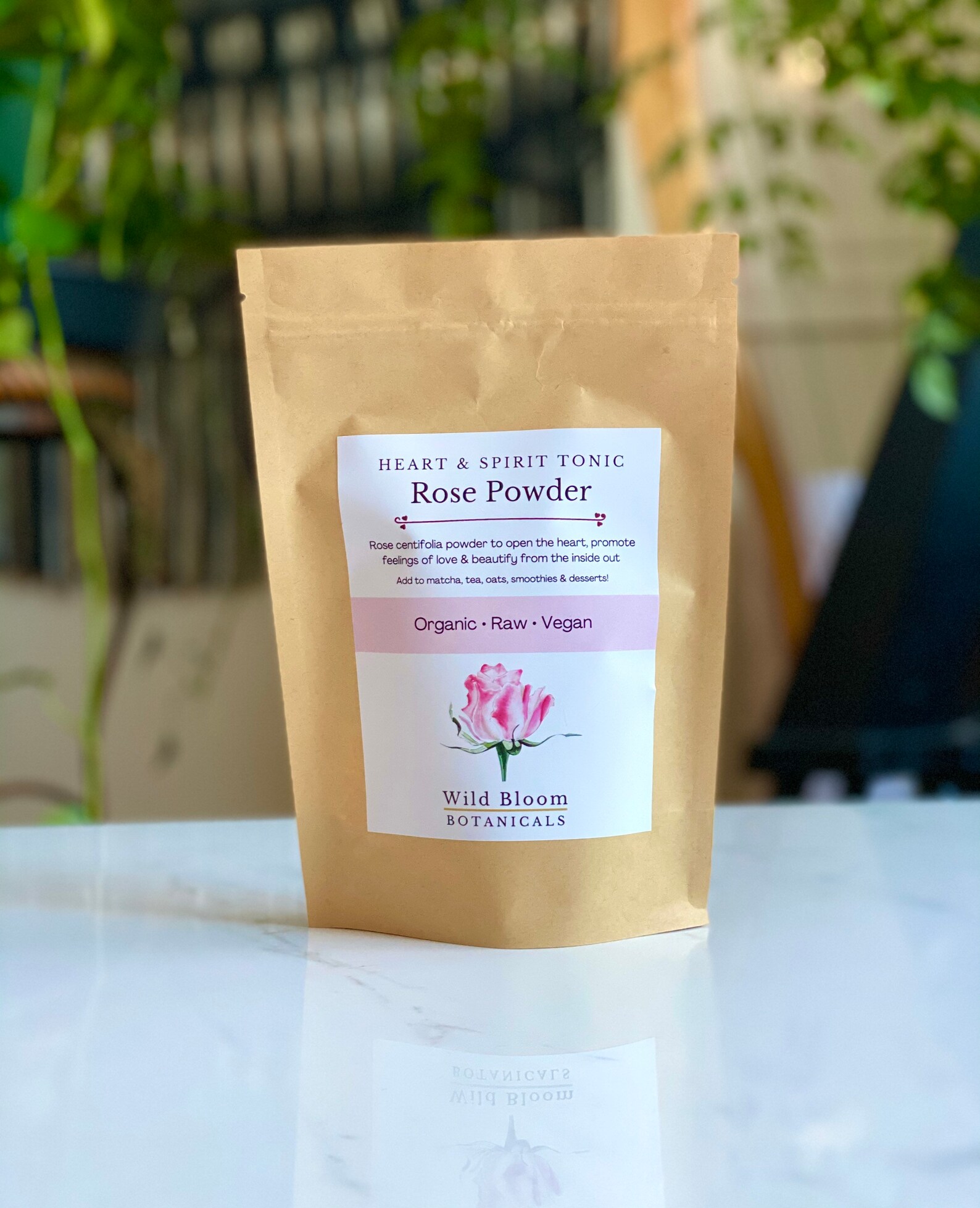 Rose Powder / Organic Rose Powder / Rose Tea / Rose Elixir / - Etsy