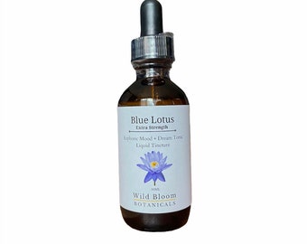Blue Lotus Tincture / Extract Nymphaea Caerulea Best - Etsy Canada
