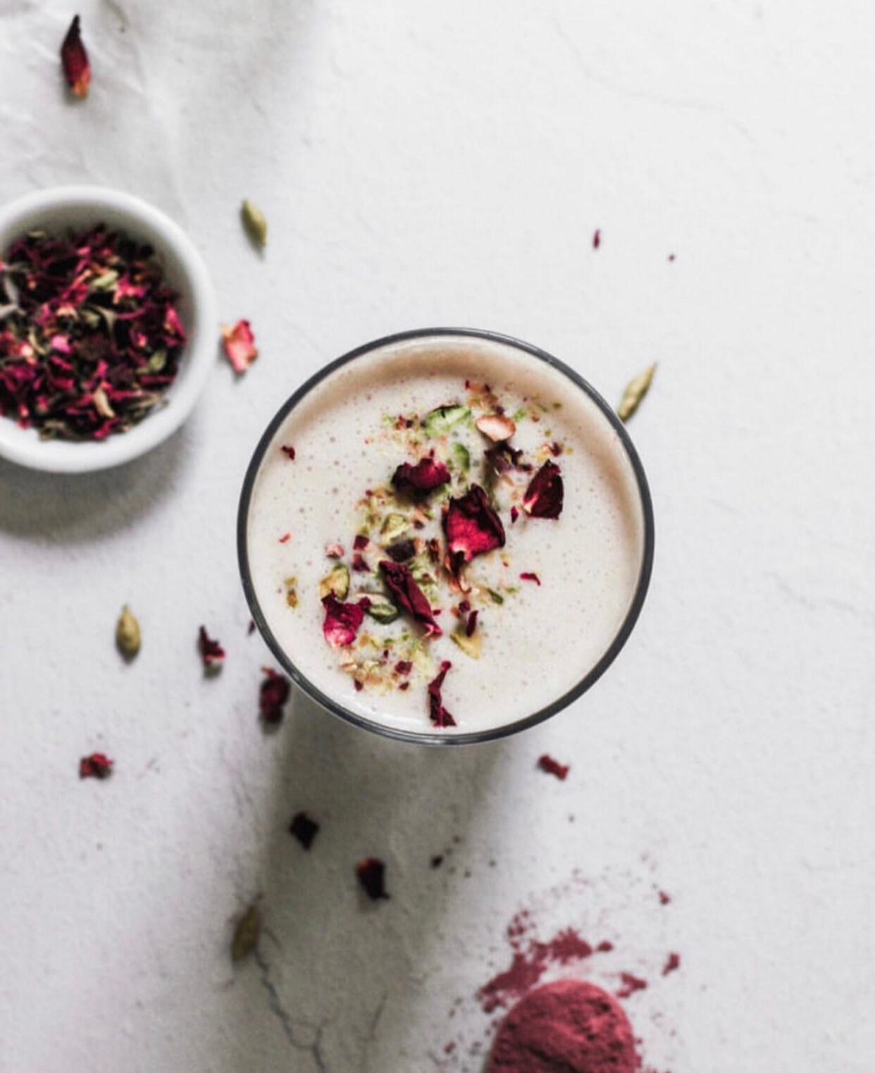 Rose Powder / Organic Rose Powder / Rose Tea / Rose Elixir / - Etsy