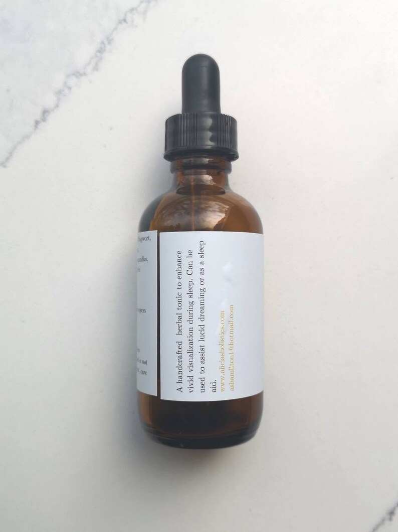 Dream Tincture / Sleep Aid / Herbs For Sleep / Lucid Dream | Etsy
